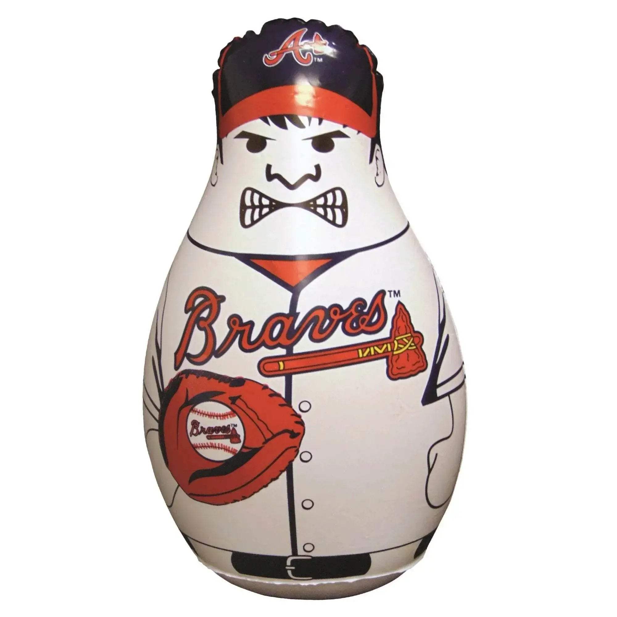 Atlanta Braves Mini Bop Bag Co Vinyl 12 Inch Durable ToylandEU