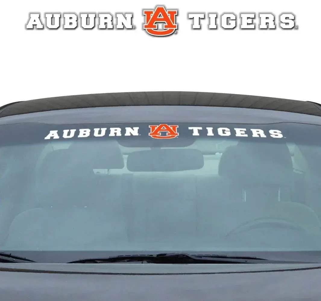 Auburn Tigers Windshield Decal 35x4 Vinyl for Curved ToylandEU