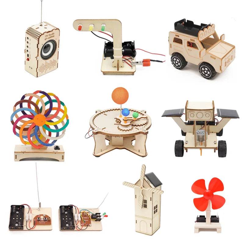 Children's DIY Small Production Science Model Educational Toy for ...