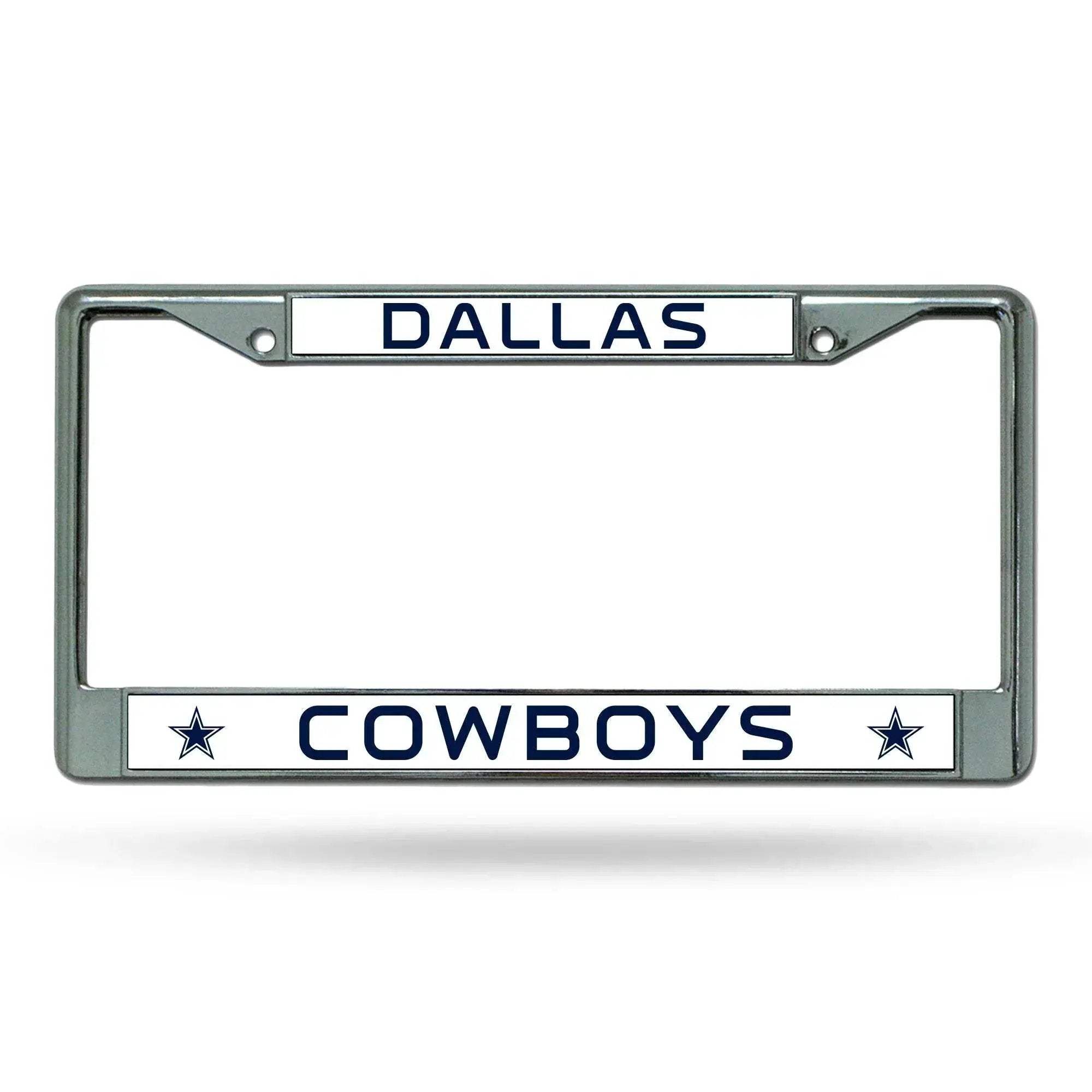 Dallas Cowboys License Plate Frame Chrome ToylandEU
