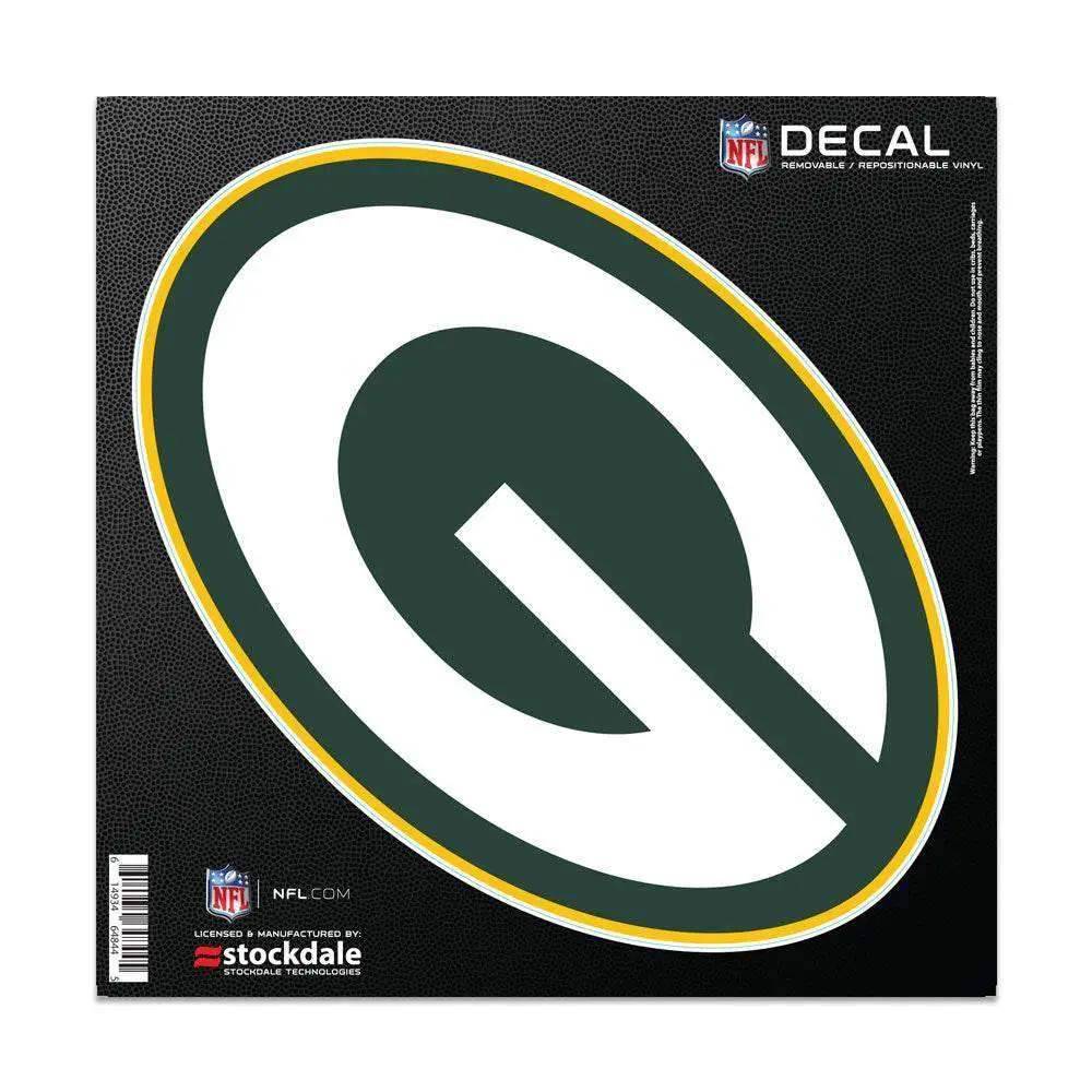 Green Bay Packers 6x6 All Surface Vinyl Decal Logo Sticker ToylandEU