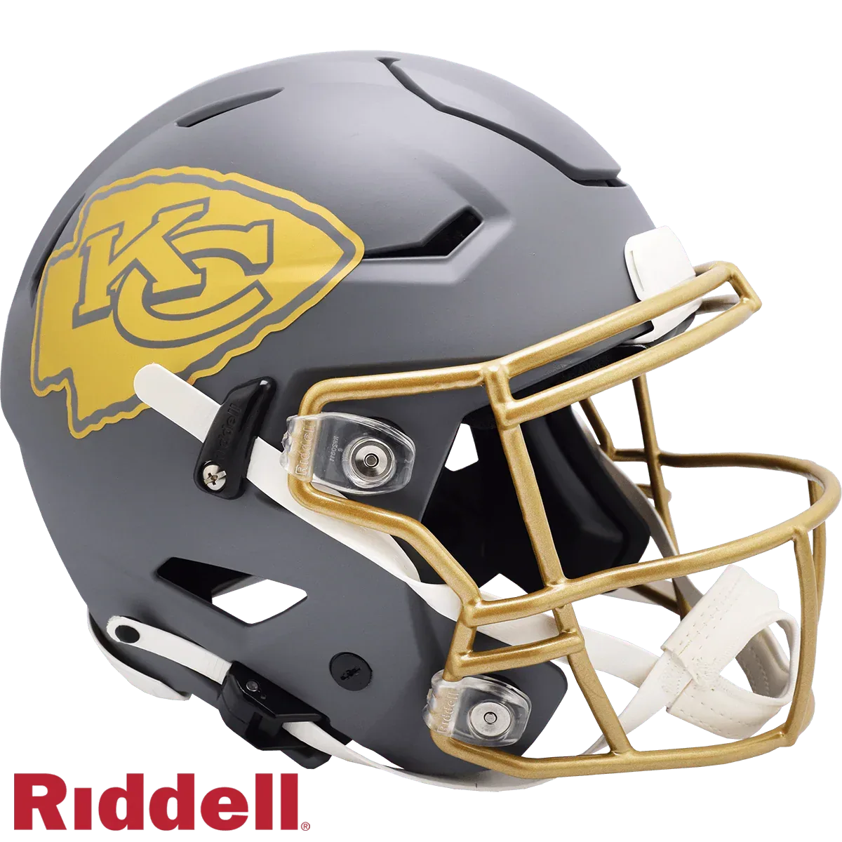 Kansas City Chiefs Riddell Authentic SpeedFlex Slate Helmet ToylandEU