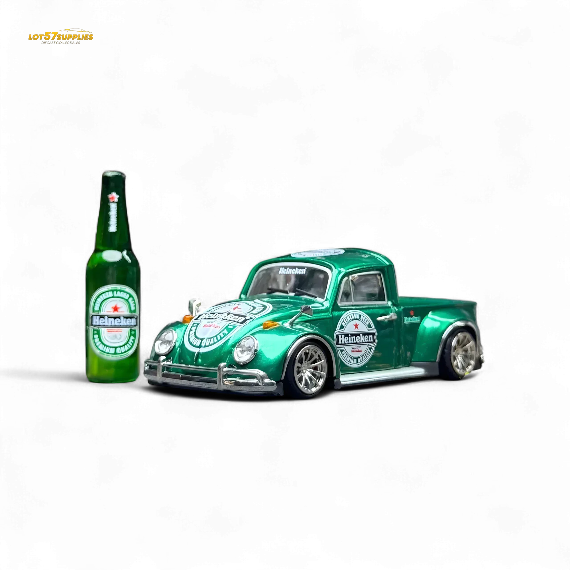 Liberty 64 VW Beetle Pickup Heineken Livery 1:64 ToylandEU