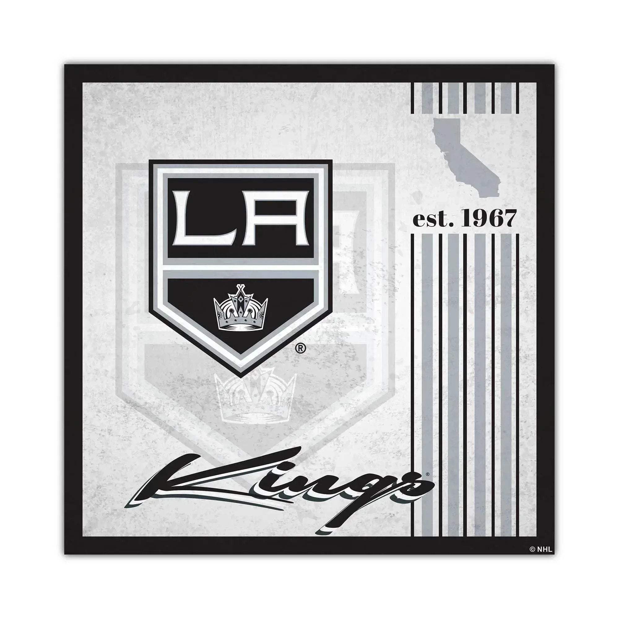 Los Angeles Kings Wood Sign 10x10 Album Design Order ToylandEU