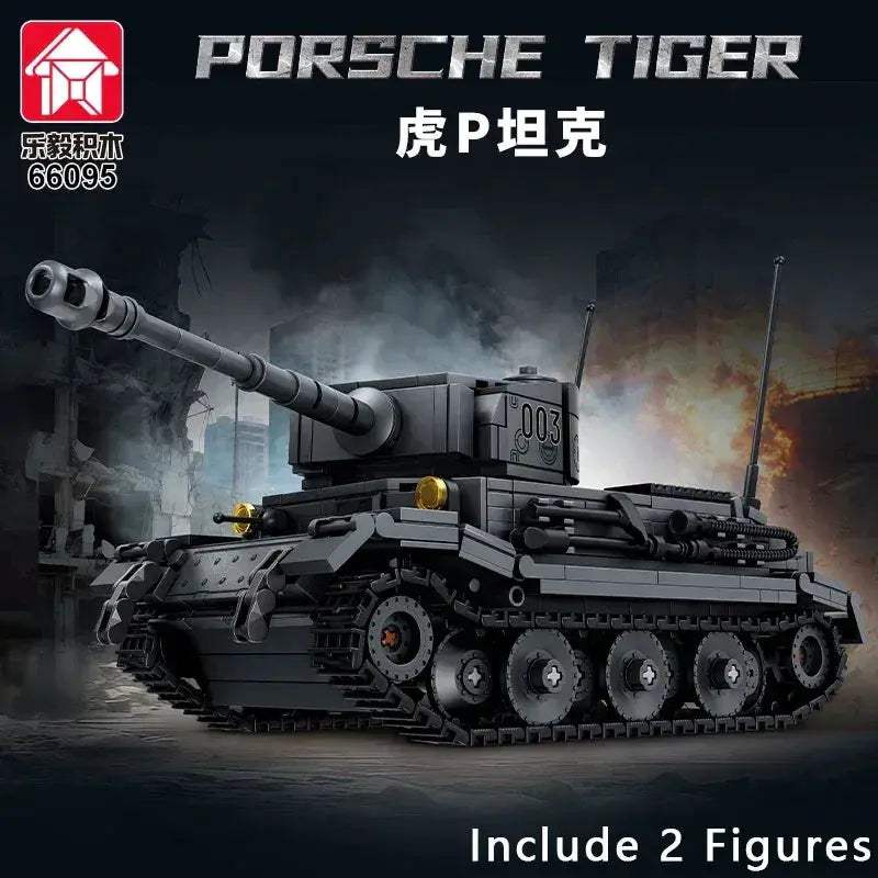 MOC Tiger Tank Building Blocks Set For Kids Educational Toy ToylandEU