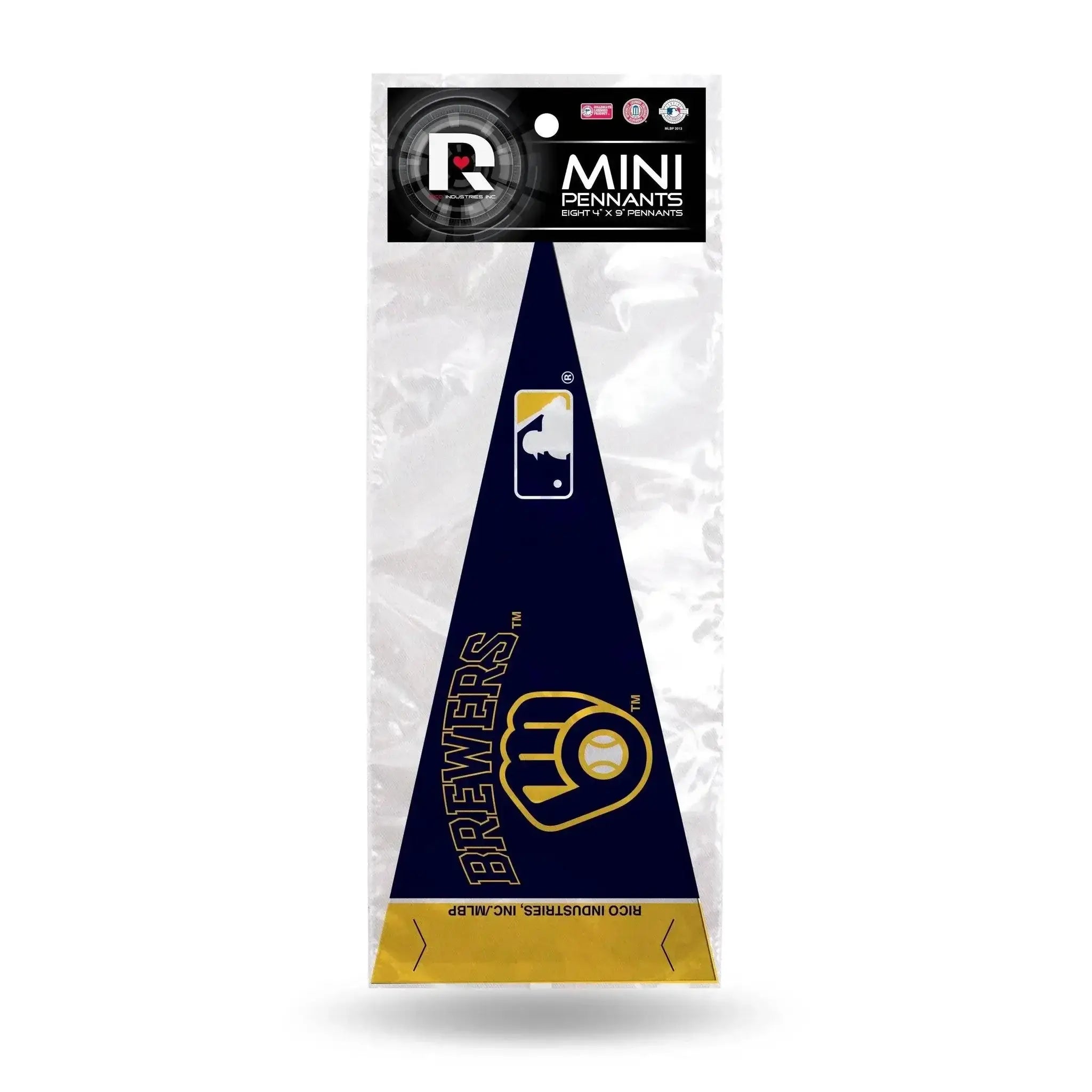 Mini banderines de los Cerveceros de Milwaukee (8 piezas) ToylandEU