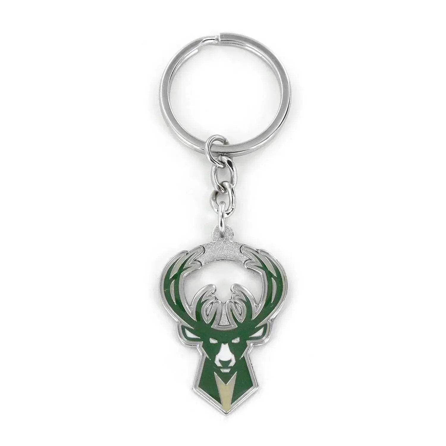 Milwaukee Bucks Logo Keychain With Detachable Ring ToylandEU