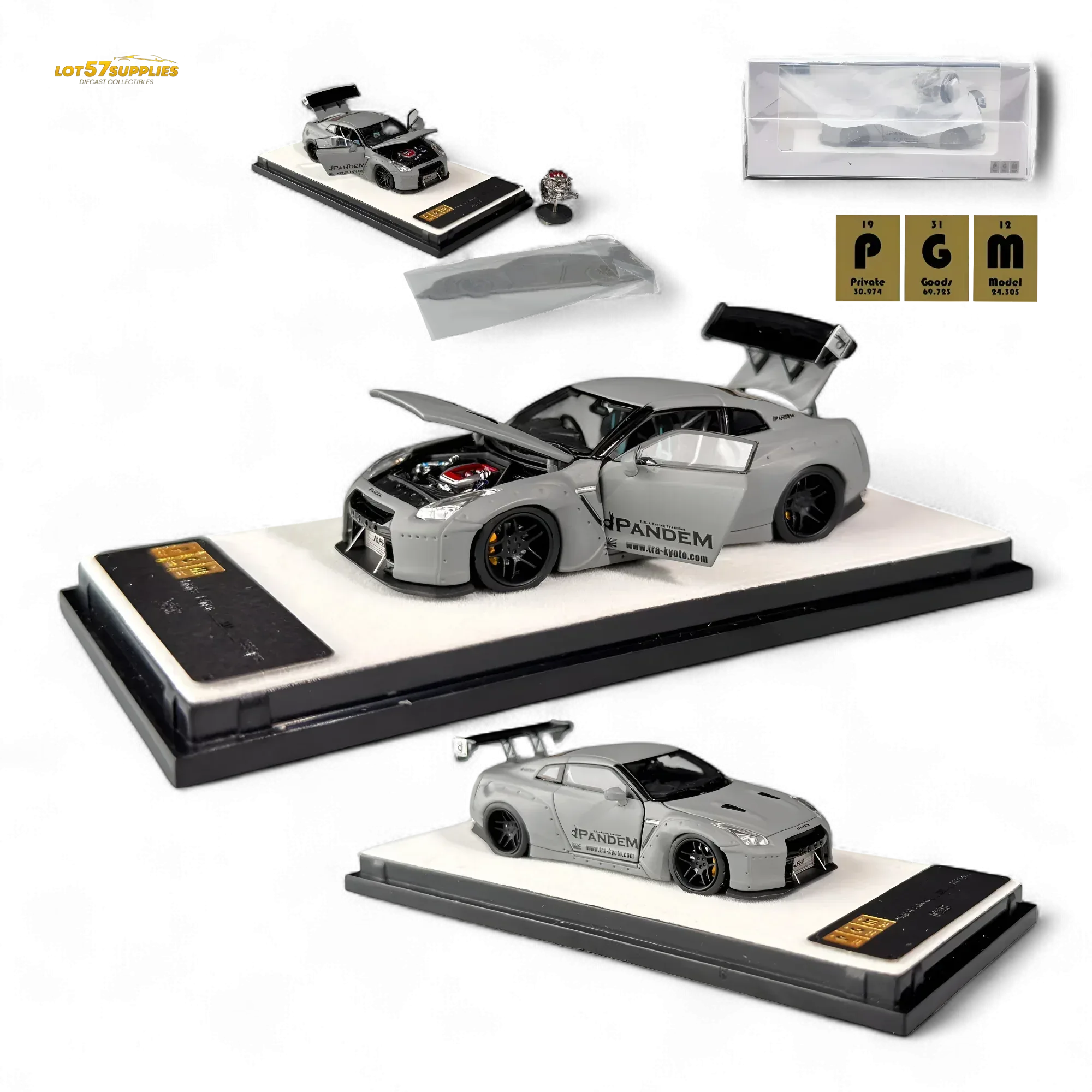 PGM Rocket Bunny R35 GTR Wide Body Diecast 1:64 Edition ToylandEU