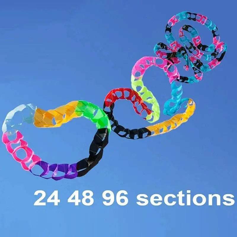 Premium Kite Rainbow Snake With Bag 30D Ripstop Nylon ToylandEU