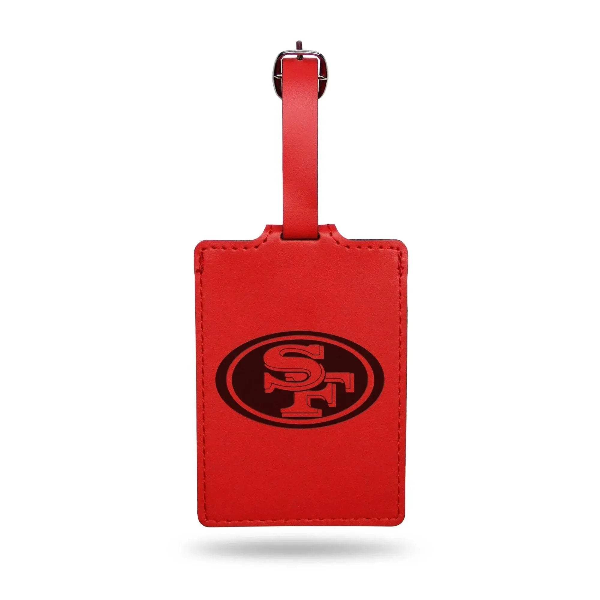 San Francisco 49ers Luggage Tag Laser Engraved Rico ToylandEU
