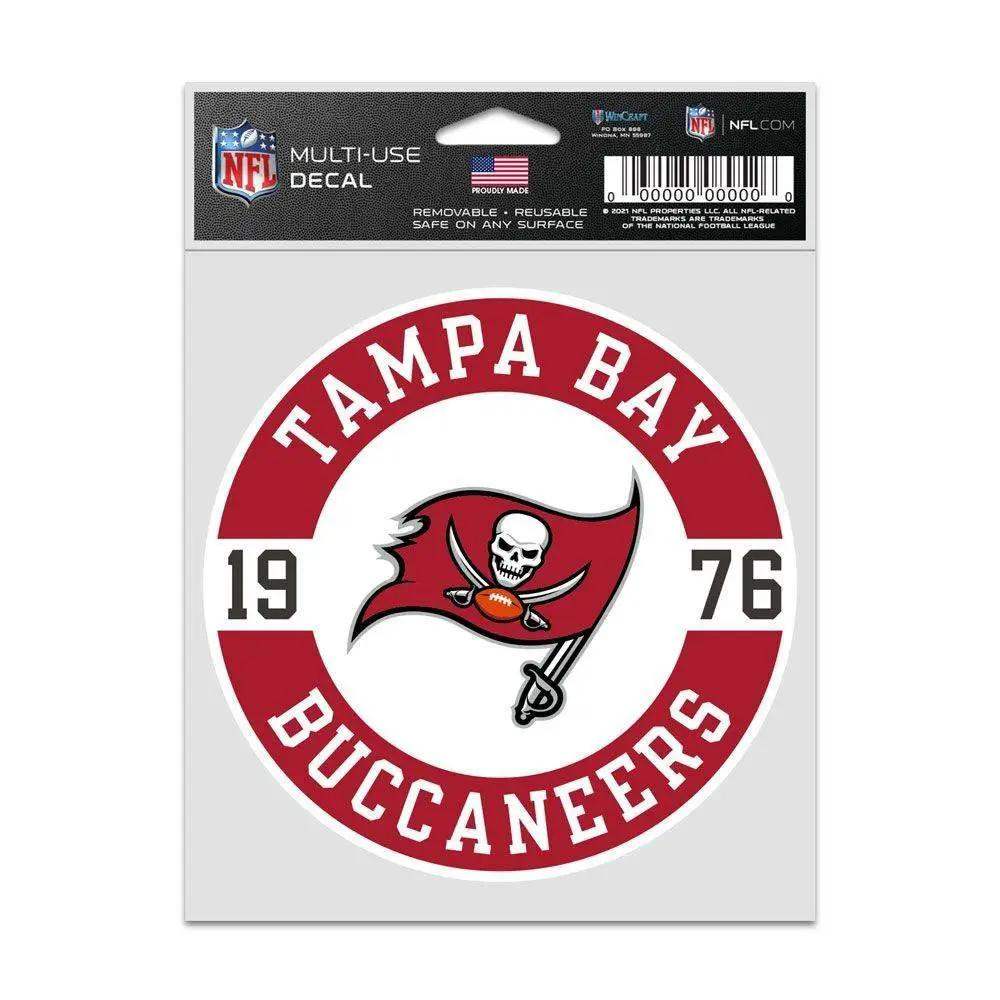Tampa Bay Buccaneers Decal Patch Wincraft 3.75 By 5 Inches ToylandEU