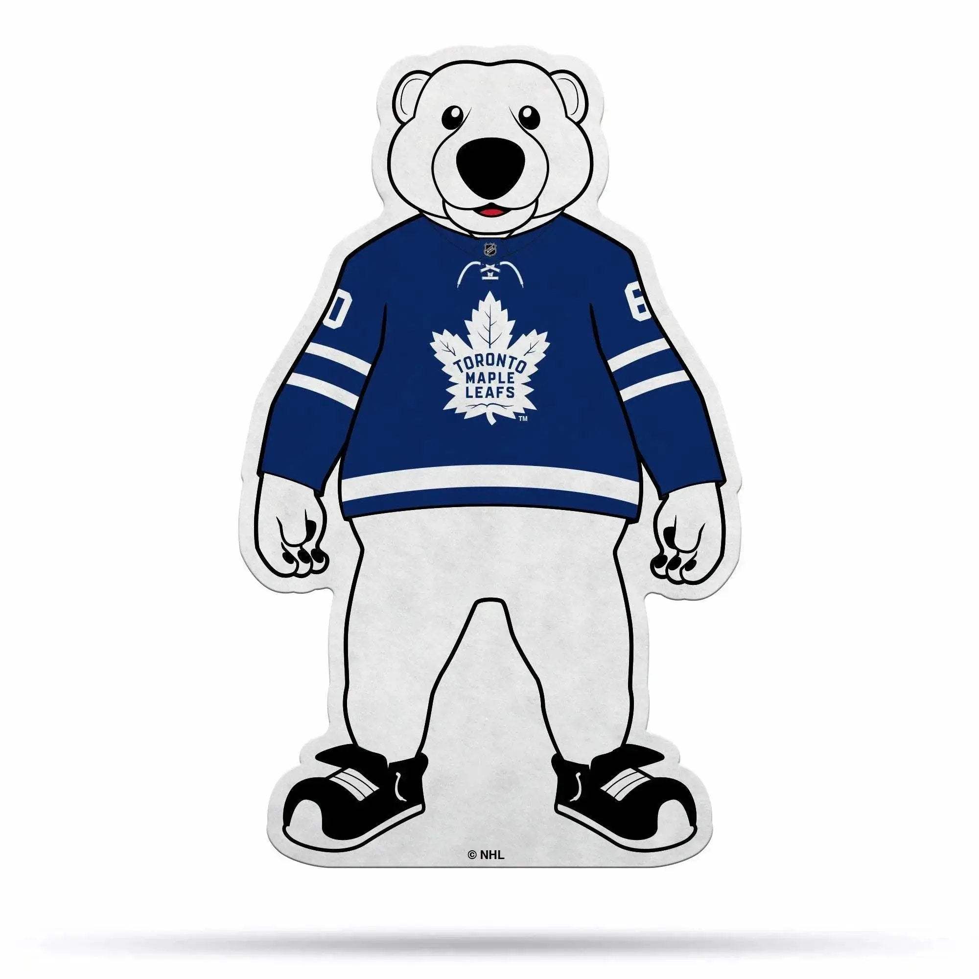 Toronto Maple Leafs Pennant Shape Cut Mascot Design Order ToylandEU