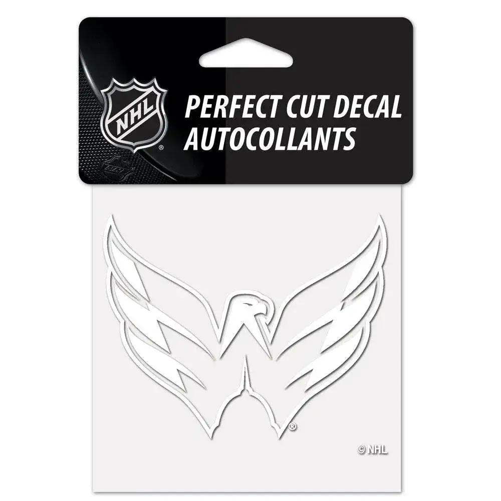 Washington Capitals Decal 4x4 Perfect Cut White Vinyl ToylandEU