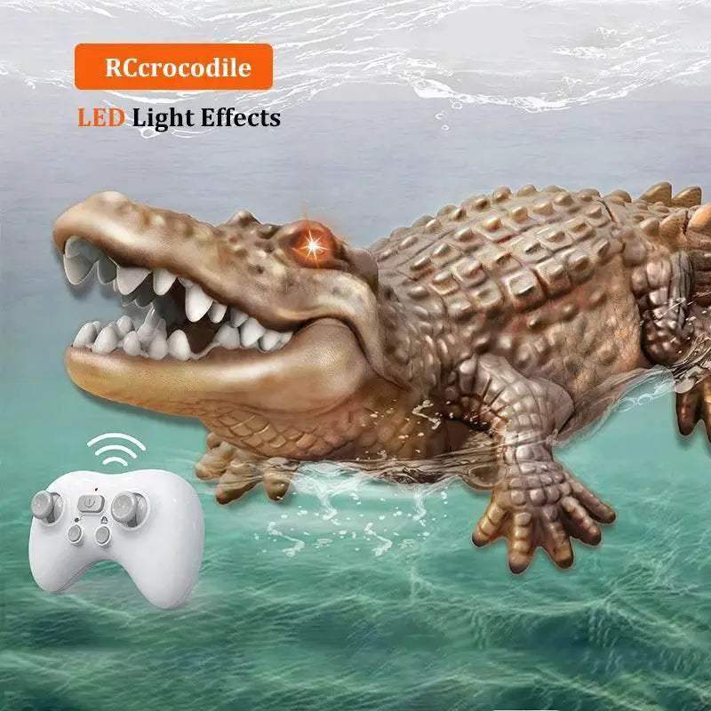 Waterproof RC Crocodile Toy Realistic Simulation For Kids ToylandEU