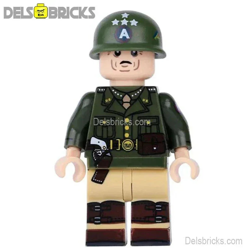 World War 2 General George S Patton Best Lego Minifigures Custom Toys ...